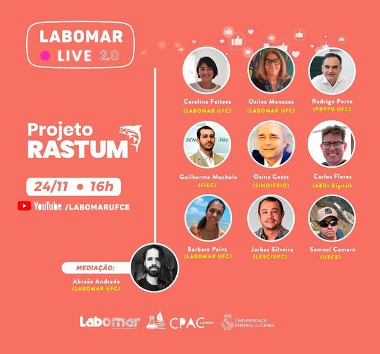 Labomar Live 2.0: Projeto RASTUM – Instituto de Ciências do Mar – Labomar